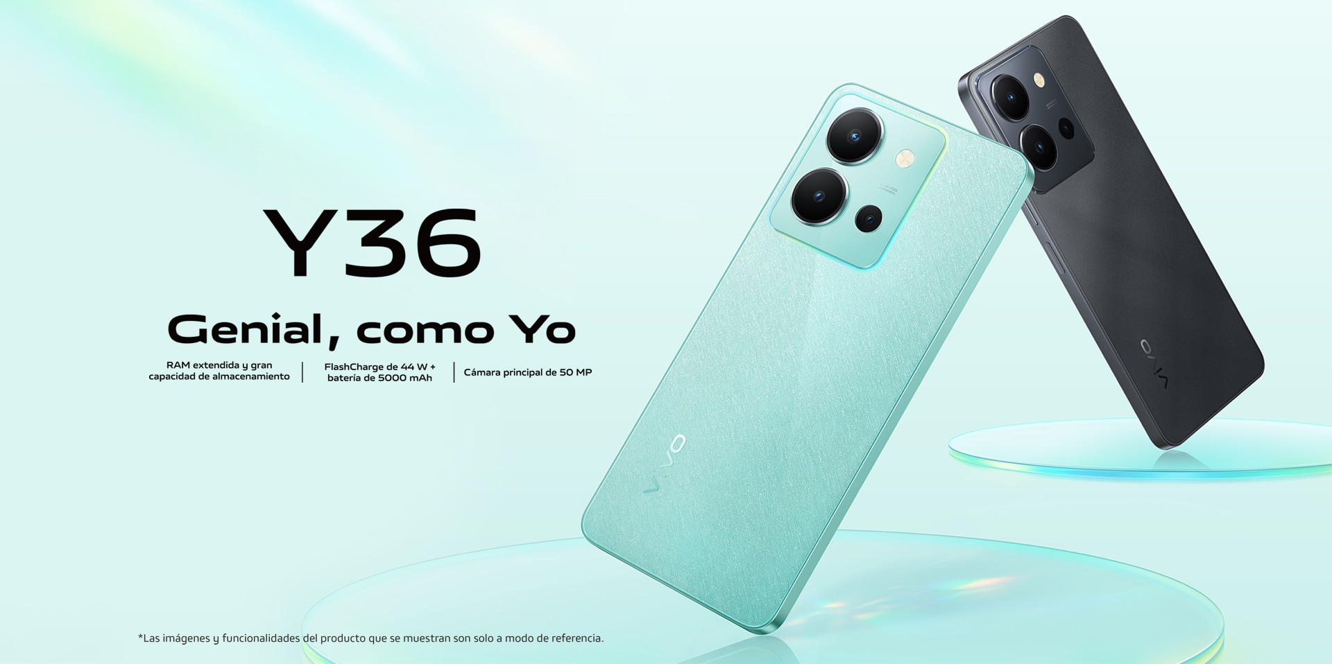 vivo Y36: un smartphone elegante con un diseño exquisito | vivo Mexico