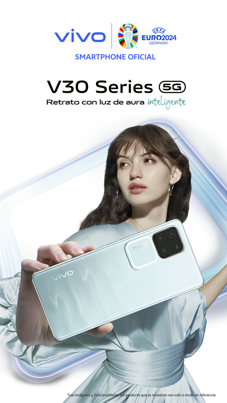 vivo V30-Aura Light, Slimmest 5000mAh Phone | vivo México