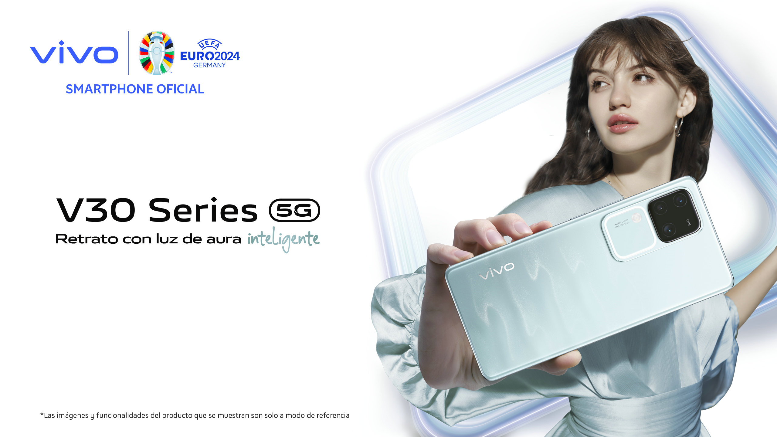 vivo V30-Aura Light, Slimmest 5000mAh Phone | vivo México